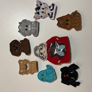 ITH Digital Embroidery Design Old Lady Who Swallowed a Fly Finger ...