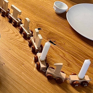 Wood Train, Signature, Letter Train New - Etsy