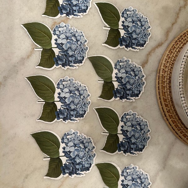 Hydrangea Gift Tags, Baby Shower, Baby Shower Gift, Gift for Her, Gift ...