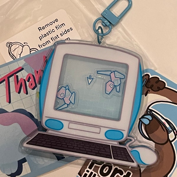 Porygon Cyber Shaker Acrylic Charm - Etsy