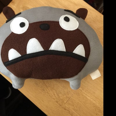 Bruno the Dog Pillow Sewing Pattern Pdf - Etsy