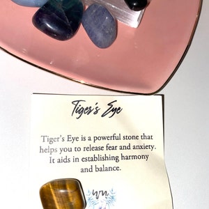 Manifesting and Intention Crystal Set Manifestation Stone | Etsy