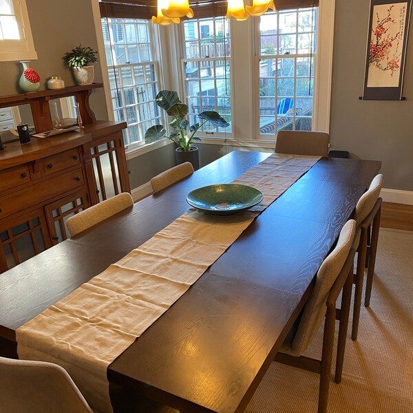 Linen Table Runner. Sustainable Home Decor. Various Sizes Available ...