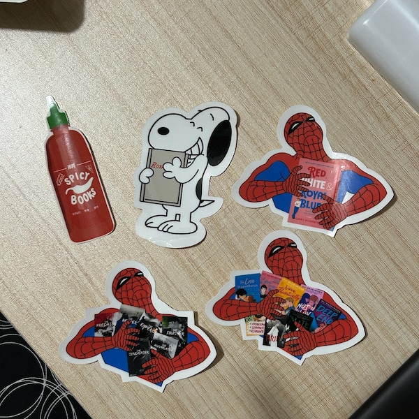 Spidey Book SERIES Sticker - Etsy