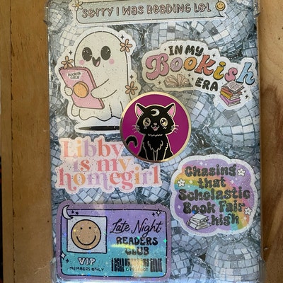 Book Club Waterproof Sticker - Etsy