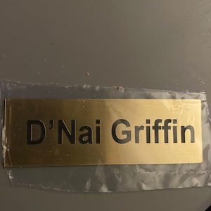 6 X 8 Inch OUTDOOR Grade Aluminum Community Project Marker/sign Made in ...