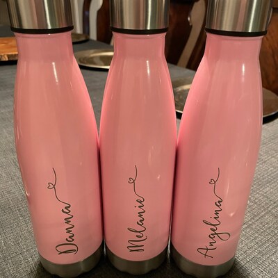Monogrammed Water Bottle, Free Shipping, Personalized Water Bottle ...