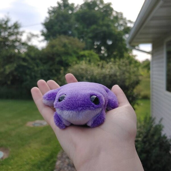 Choose Your Color Combo Frog Plush// Pocket Frog Plushie// Bean Bag ...