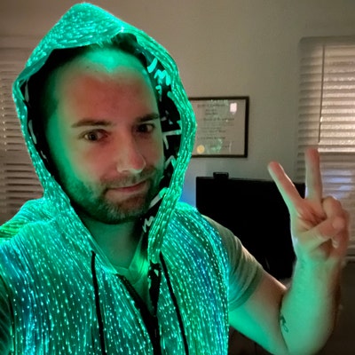 LED Light up Jacket for Men Formal Party Outfit Music Fesitval Outfit ...