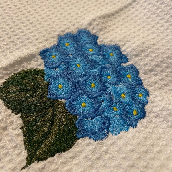 3 Sizes "hydrangea" Machine Embroidery Design - Etsy