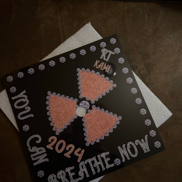 Personalized Radiology Graduation Cap Topper, Custom Radiology Grad Cap ...