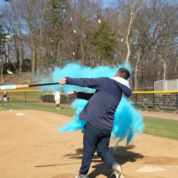Softball Gender Reveal Softball Powder and or Confetti Softballs in ...