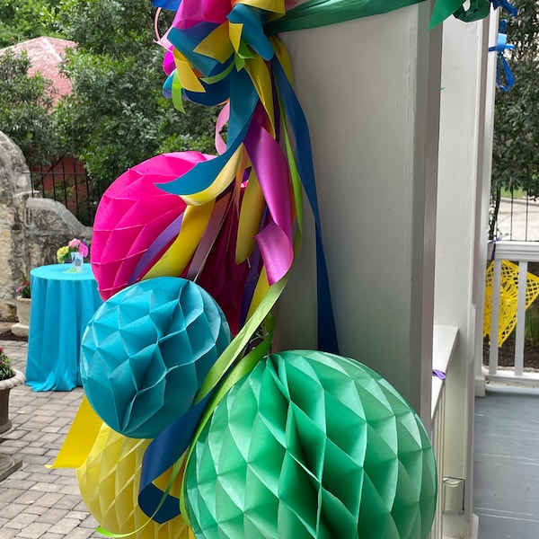 Rainbow Colorful Happy Birthday Banner Multi-colored Bday Bunting ...