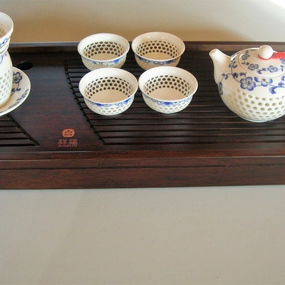 Gaiwan ru Yao Kiln Fancy Rust Glaze Porcelain - Etsy