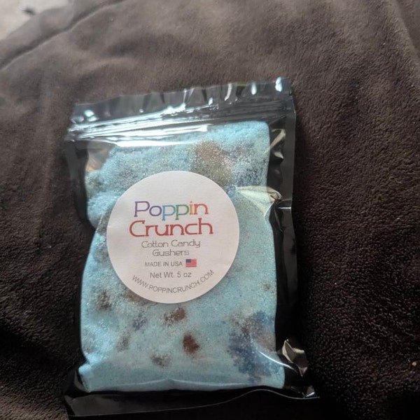 Poppin Crunch Blue Raspberry Gushers Candy Snacks 1 - 2 LBS - Choice of ...