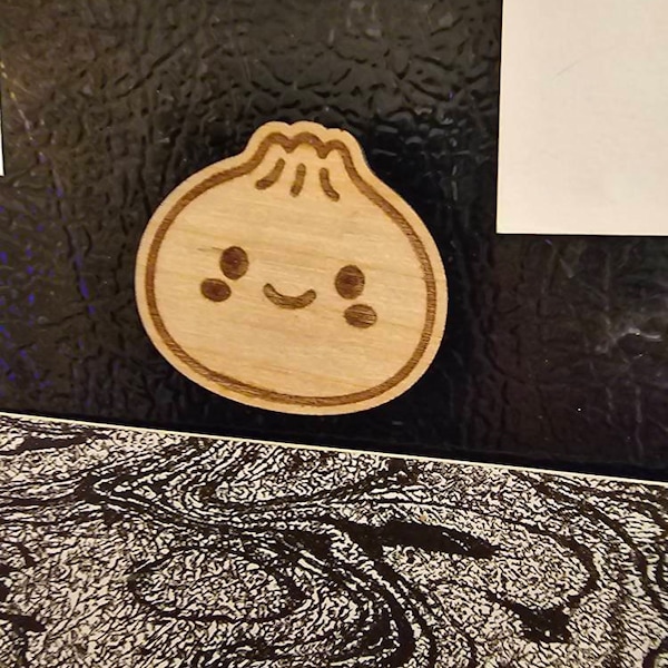 Kawaii Dumpling Magnets: Wooden Dim Sum Party Favors, Set of 3 - Etsy