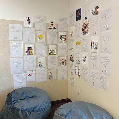 Printable Children's Book Character Gallery Wall Poster Bundle ...