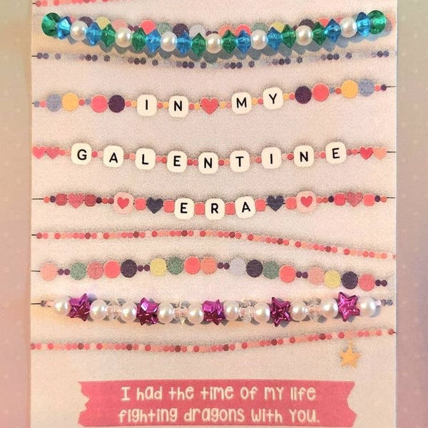 In My Valentine Era - Valentine's Day Card - Friendship Bracelet ...