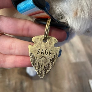 Dog Tag Camper Dog Tag Adventure Personalized Dog Tag Pet | Etsy