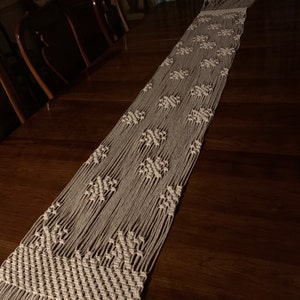 Macrame Table Runner Pattern, Instant Digital Download of Written PDF ...