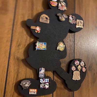 Mickey Full Body Pin Board, Mickey Black Pin Board, Mickey Full Body ...