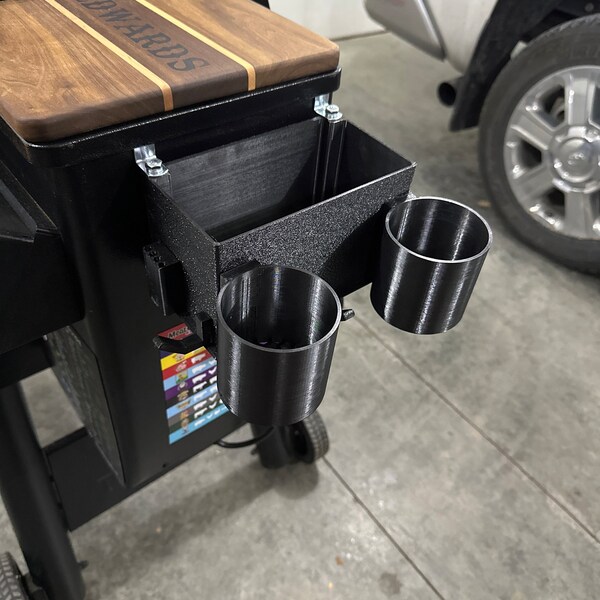Pellet Smoker Storage Basket W/accessories for Traeger Pellet Smokers ...