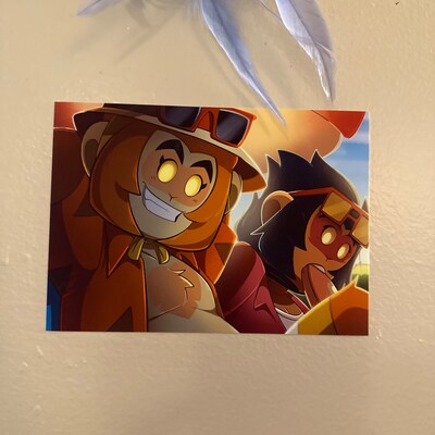 Chibi Party MK and SWK Cardboard Cutout Sticker 3 Inch Matted Sticker ...