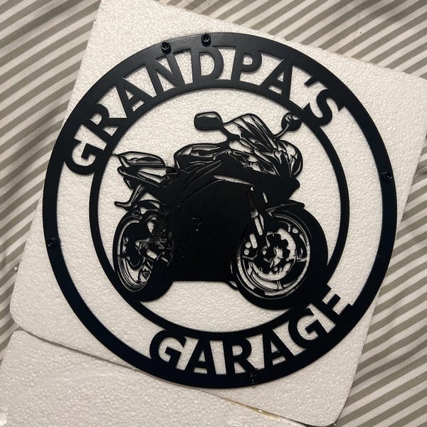 Customizable Chopper Star Sign Personalized Motorbike Named Motorcycle ...