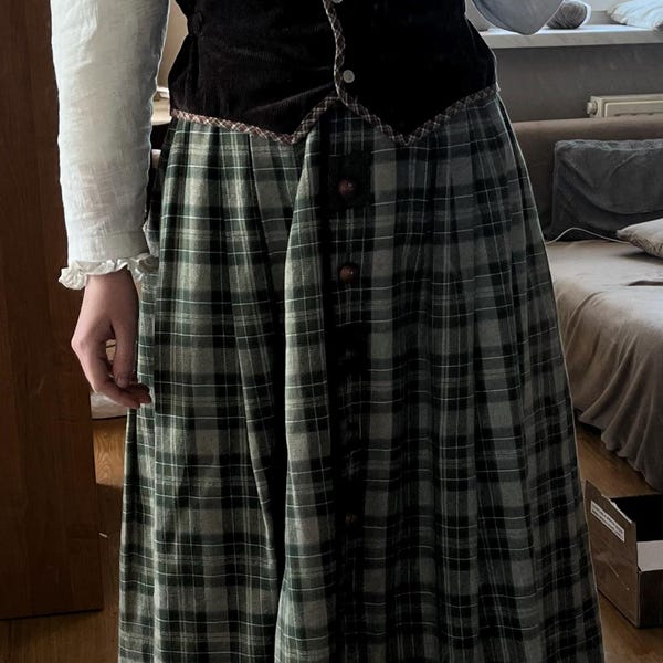 Saia patchwork anos 90 saia circular de verão saia multicolorida saia ...