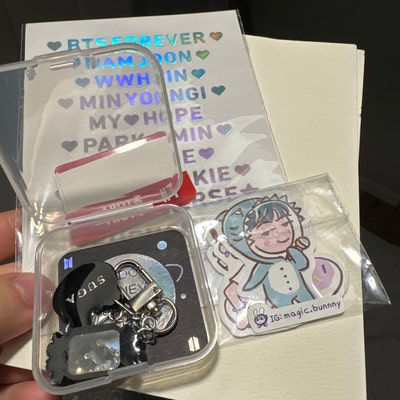 Handmade BTS Bookmark Jimin - Etsy