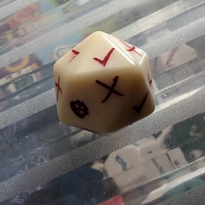 Alignment D6 Good Evil Custom Engraved Die RPG Dice Tool Tabletop ...