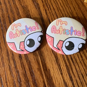TBH Autism Creature YIPPEE i'm Autistic Pins/buttons - Etsy