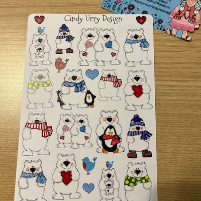 Balloons Cute Functional Icon Reminder Stickers, Planner, Bullet ...