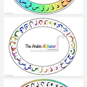 L1 Spot and Dot Letter Recognition Identification Arabic Printable ...