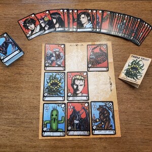 FFVIII Triple Triad Full Card Set | Etsy