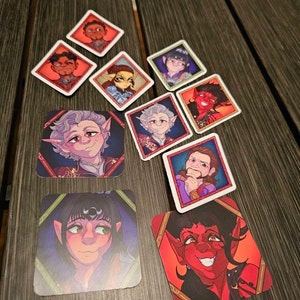 Higurashi Style Touhou Stickers - Etsy