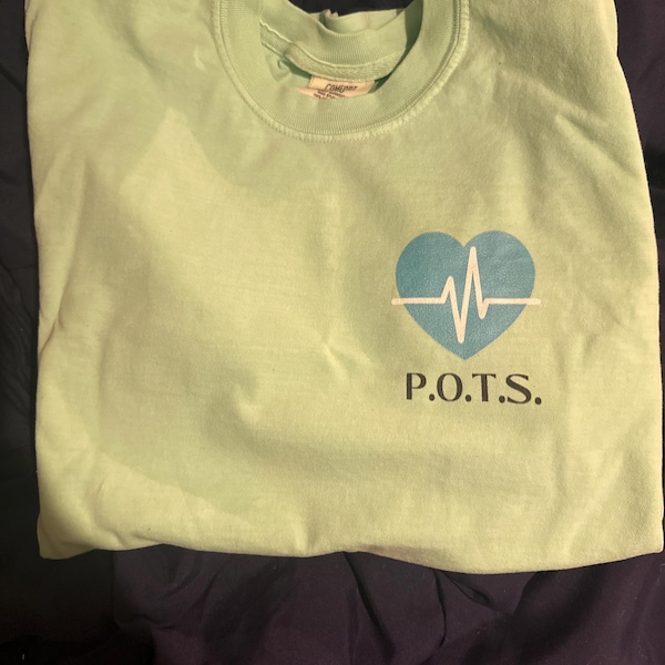 POTS Syndrome Awareness Shirt Comfort Colors Postural Orthostatic ...