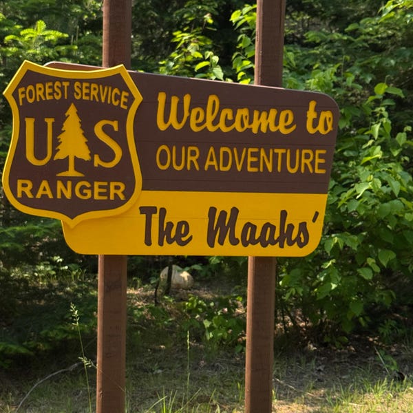 PARK RANGER, National & State Park Path Trail Road Home Cabin Lodge ...