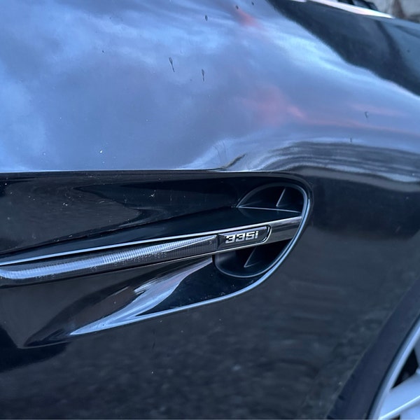 Custom BMW E90, E9X Fender Vent Decals / Emblems for M3-look Fenders - Etsy