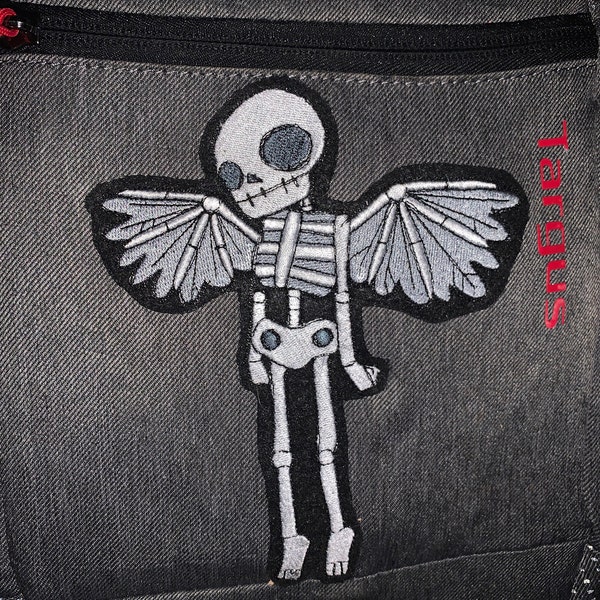 Skeleton Patch - Etsy