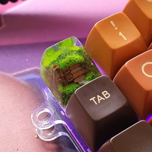 Retro Gaming Handmade Artisan Keycaps for Cherry MX Mechanical Gaming ...