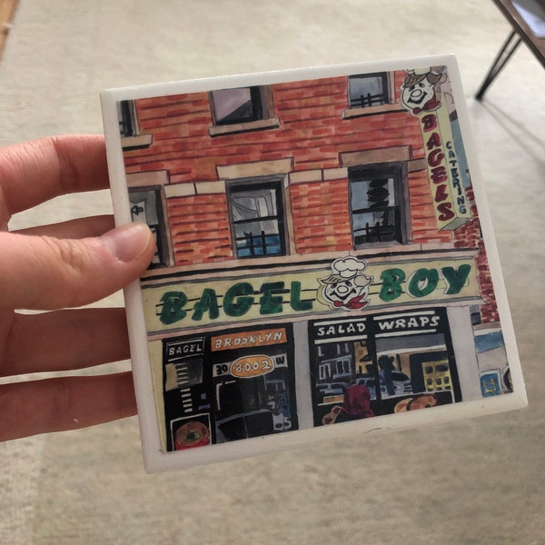 Bay Ridge Food Coasters - Etsy
