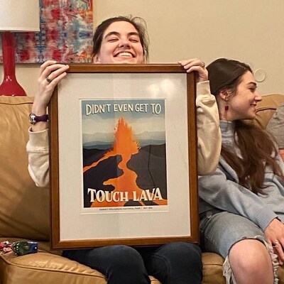 Hawaii Volcanoes National Park Poster Subpar Parks Poster - Etsy