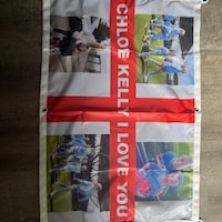 England Football Flag Personalised Custom Printed Euros - Etsy UK