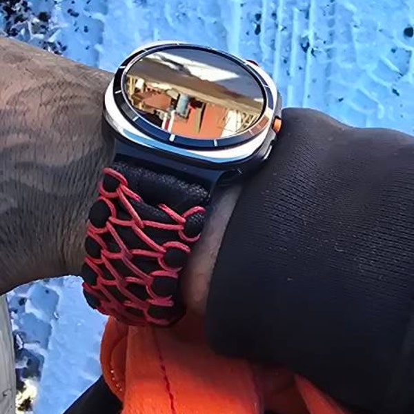 Personalized Paracord Watch Band for Apple Watch Series 1, 2, 3, 4, 5 ...