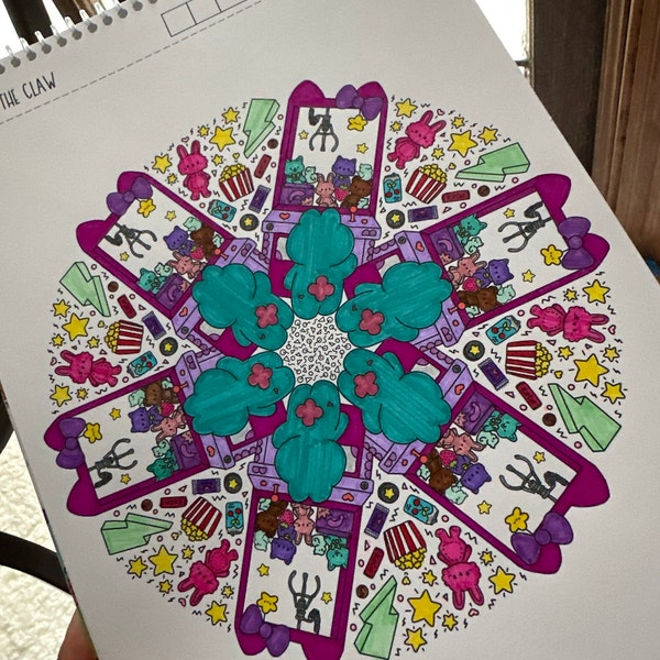 Yippee Kawaii Yay Mandala Magic Volume 3!, Adult Coloring Book, Premium ...