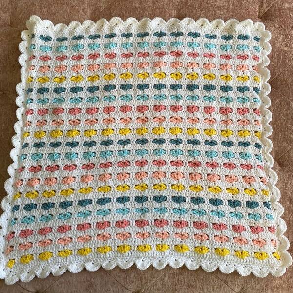 Crochet Baby Blanket Pattern, Crochet Blanket Pattern, Crochet Throw ...