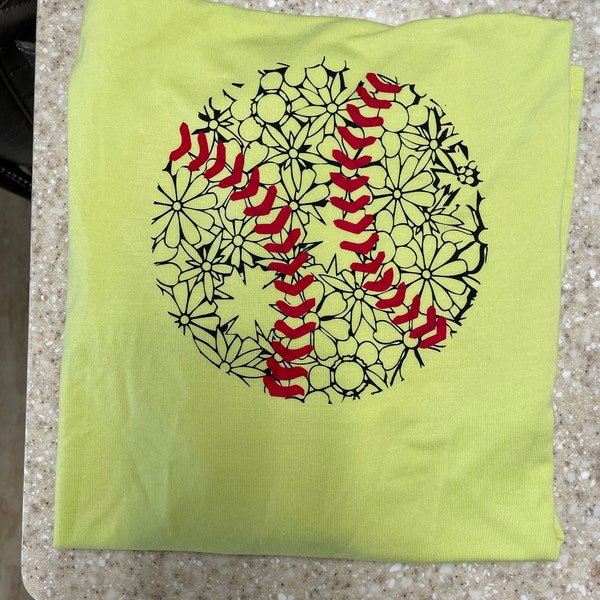 Floral Baseball SVG, Baseball Mandala, Flower Baseball, Baseball SVG ...