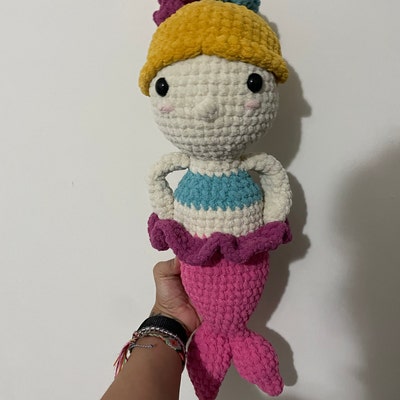 The Original Merbabies Amigurumi Pattern, Crochet Merbaby Plushie ...