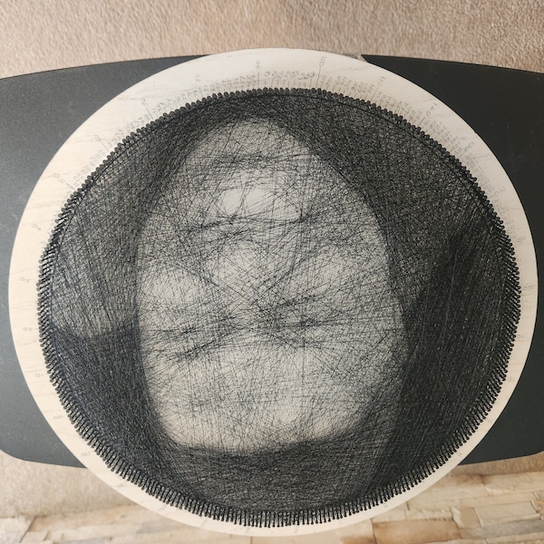 Custom Nailing Schema for String Art – Printable PDF for Personalized ...